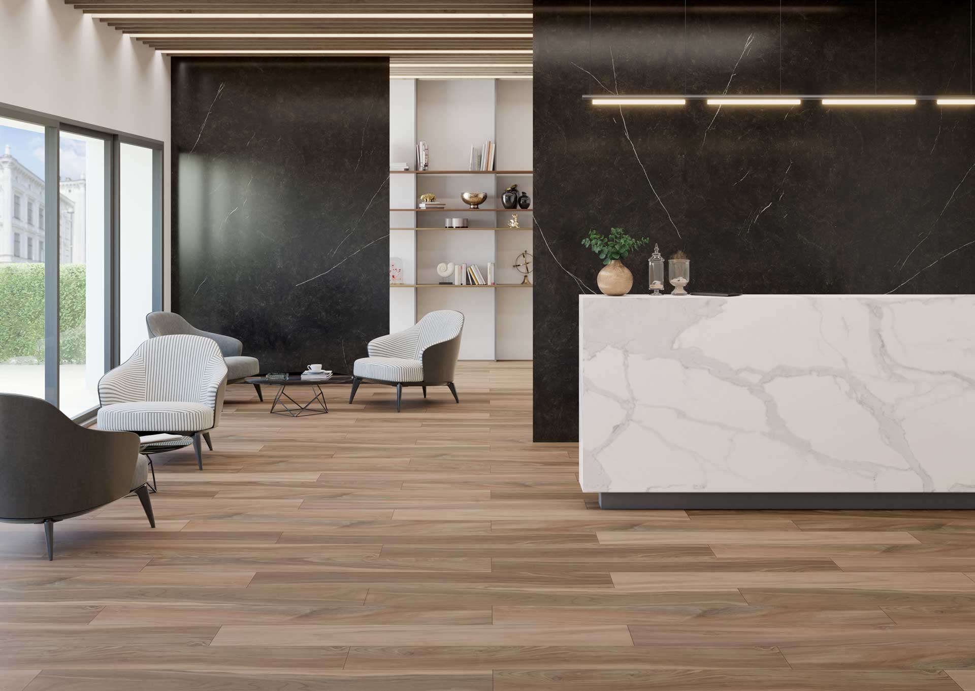 AMB EMPORIO CALACATTA 60X120 METAL SEAGREEN 60X120 RENNES UMBER 25X150 ...