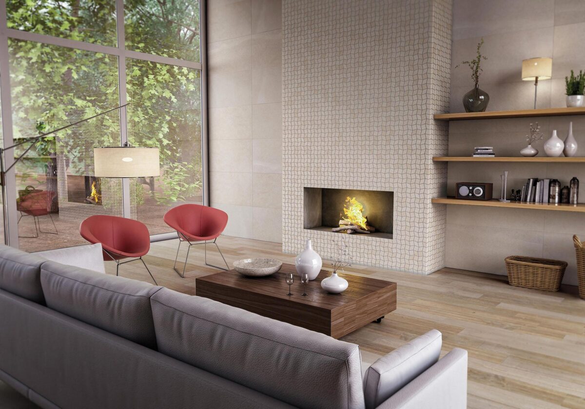 Transform your fireplace with elegant and stylish ceramic – TAU cerámica
