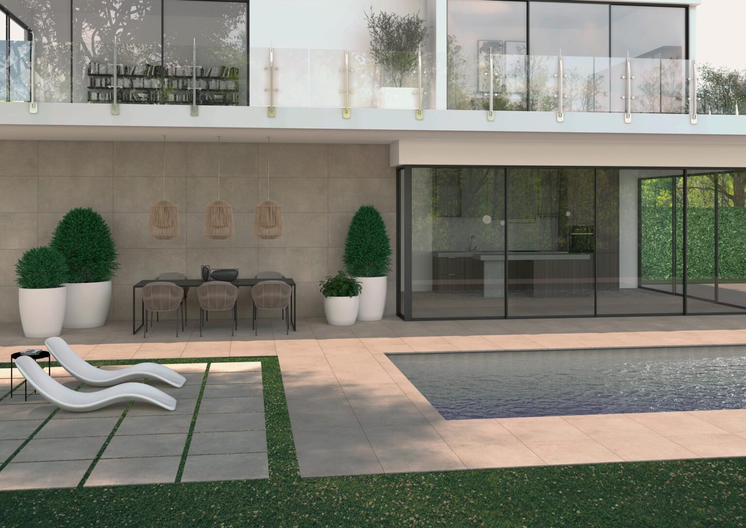 Transform your pool into a personalized oasis with TAU Cerámica models ...